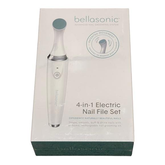 bellasonic | Skincare | New Bellasonic 4in Electric Nail File | Poshmark